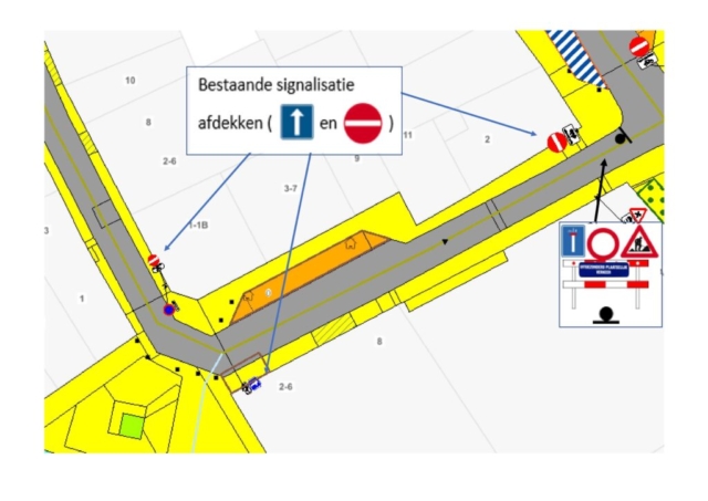 Signalisatieplan | Parkeerborden en werfsignalisatie Gent